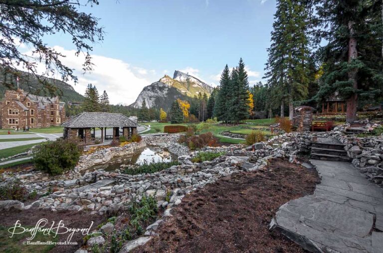 Cascade Gardens Off The Beaten Path In Banff | BanffandBeyond